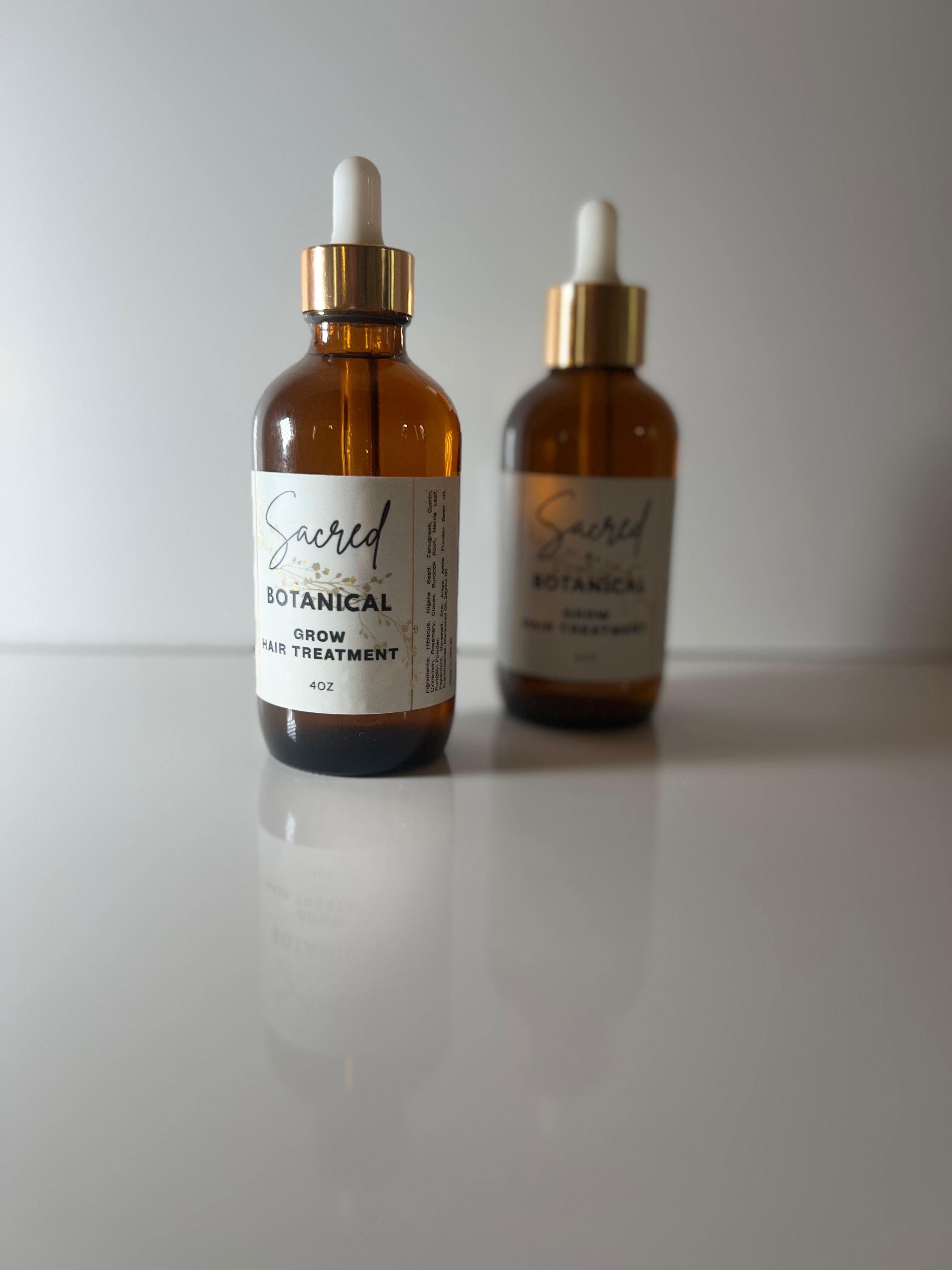 Sacred Hair Growing Treatment 118 ml - 4 oz – Sacred Hair and Skin Oil